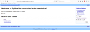Installation de Sphinx, générateur de documentation libre – Le coin du ...